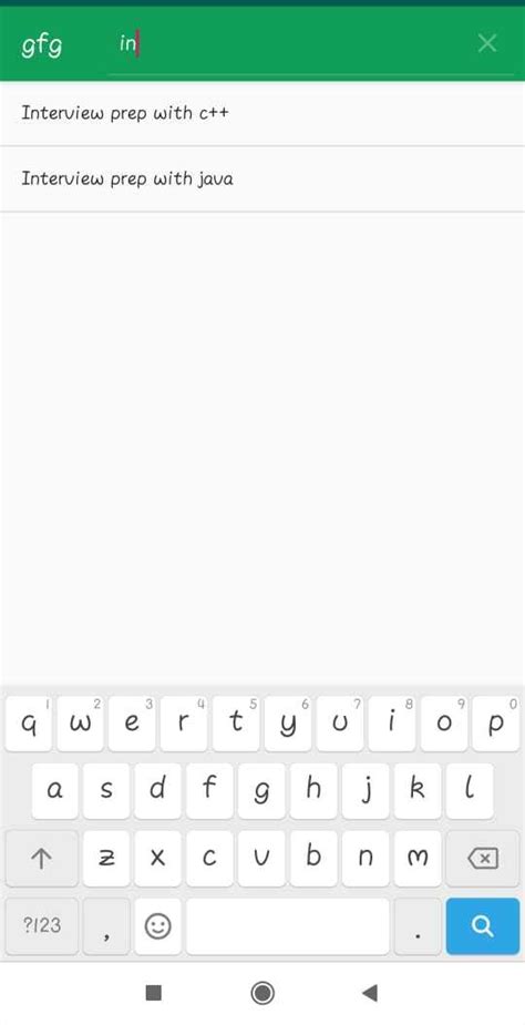 Geeksforgeeks Java Zh Docs Android Searchview With Example Md At Master Apachecn Geeksforgeeks