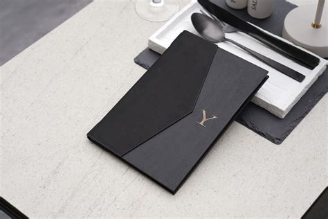 Handcrafted Leather Menu Folder Menu Folder Leather Menu A5 Leather