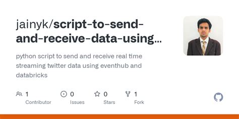 github jainyk script to send and receive data using eventhub and