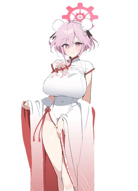 Ohta Guk Hip Tomoe Blue Archive Tomoe Qipao Blue Archive Blue