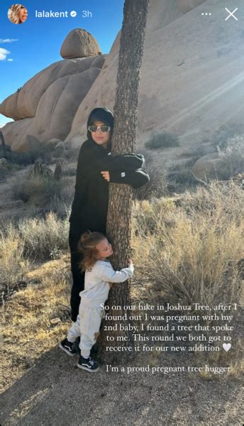 Lala Kent Pregnancy Tree Hugging Tradition