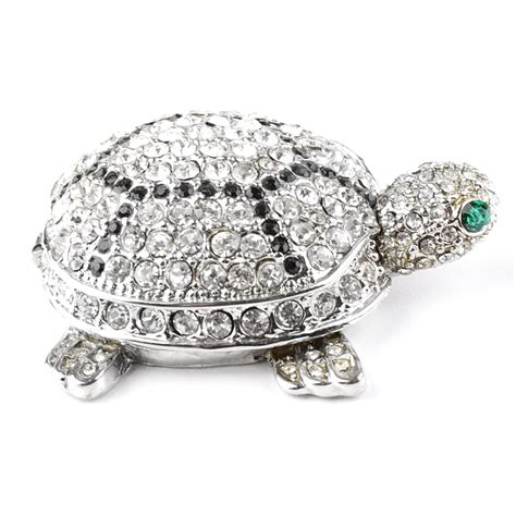 Sparkling Turtle Trinket Box The Russian Store