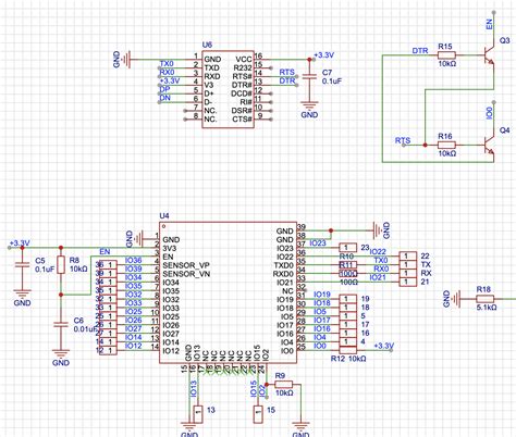 Pcb Review Request Esp32 With Battery Charging Circuittp4056dw01