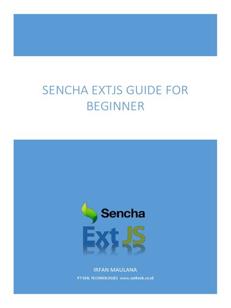 Ebook Sencha Extjs Bahasa Indonesia Irfan Maulana Pdf