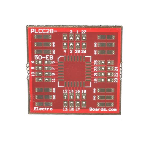 Plcc 28 Breadboard Anchor Electronics