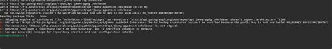 pgadmin postgresql probleme ubuntu computer pc software