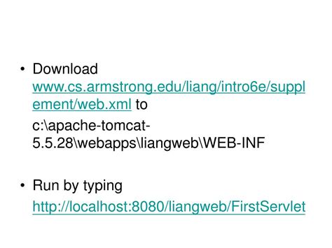 ppt servlet and tomcat tutorial powerpoint presentation free