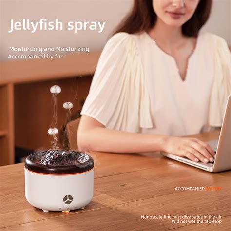 J V35 500ml Essential Oil Ultrasonic Volcano Aroma Diffuser