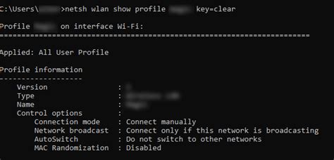 Find The Wifi Password In Windows 10 Using Cmd
