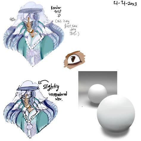 Slightly Weird Rendering Test By Randomlunesofficial On Deviantart