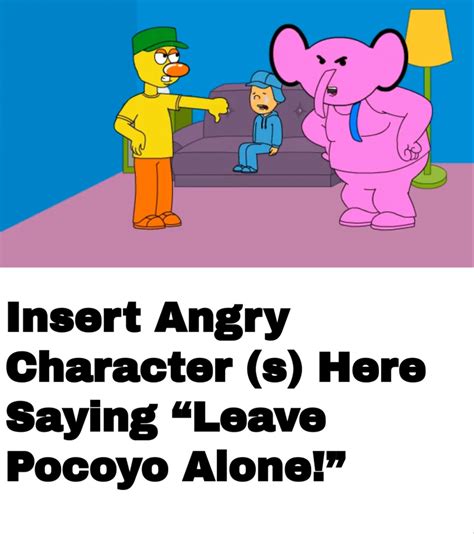 Who Tells Pato And Elly To Leave Pocoyo Alone By Zmcdonald09 On Deviantart