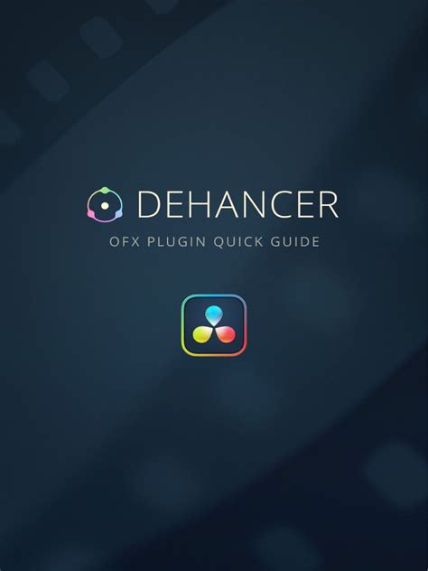 Dehancer Plugin Guide For Video Editors Pdf Exposure Photography Dehancer Plugin Guide For Video Editors Pdf Exposure Photography
