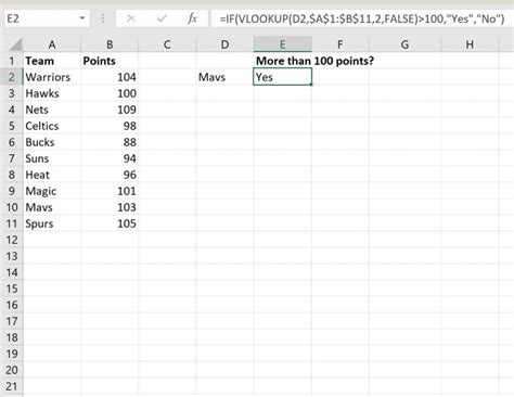 Excel How To Use If And Vlookup Nested Function