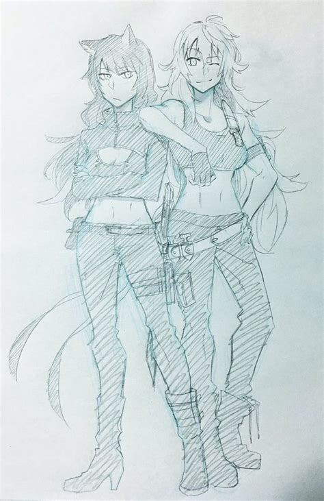 Les Meilleures Images Du Tableau Yang And Blake Sur Pinterest Rwby