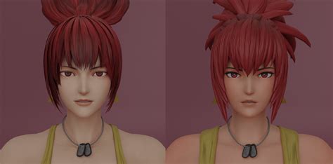 Leona Heidern 3d Model Comparison R Kof