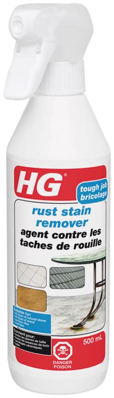 Hg Rust And Oxidation Stain Remover Hg Does What It Promises