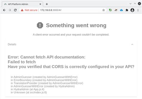 Getting Started Does Not Work · Issue 1738 · Api Platformapi Platform
