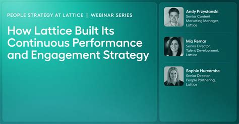 How Lattice Built Its Continuous Performance And Engagement Strategy