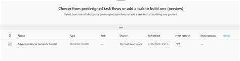 Semantic Model Using Tabular Object Model Library For Fabric Workspace