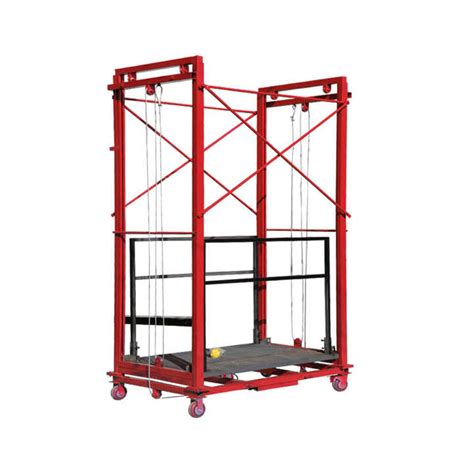 500kg Loading Hydraulic Automatic Lifting Scaffolding Mobile Electric