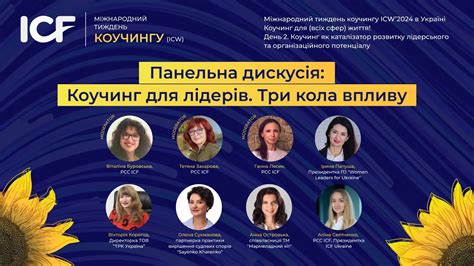 День 2 Панельна дискусія Коучинг для лідерів Три кола впливу Youtube