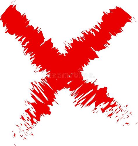 Red Cross Sign Icon Wrong Mark Icon Red Cross X Symbol Stock Vector Illustration Of Clean