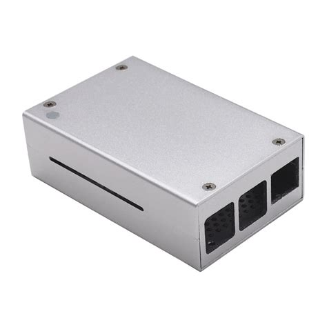 New Black Silver Latest Aluminum Alloy Shell Case Box Enclosure For