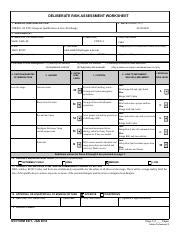PRT RISK ASSESMENT Docx DELIBERATE RISK ASSESSMENT WORKSHEET MISSION TASK DESCRIPTION PRT