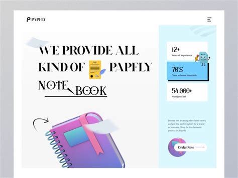 Notebook Website Homepage Homepage Design Website Web Design