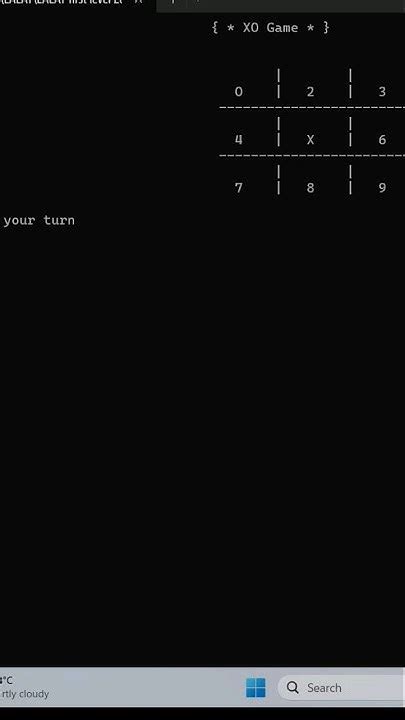 x and o game by c programming coding cprogramming timeforeverything code cprogram games