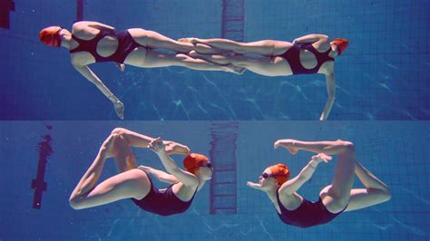 Extraordinary Underwater Contortion And Synchronized Swimming Underwater Girls YouTube