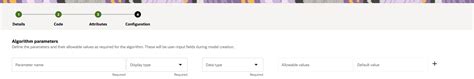 Creating Custom Algorithms