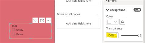 Powerbi Is It Possible To Have No Background Or Translucent