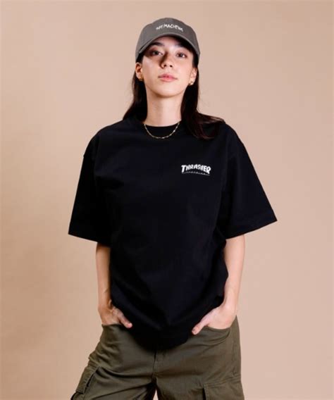Thrasher（スラッシャー）の「【ムラサキスポーツ別注】thrasherスラッシャー ビッグシルエットオーバーサイズ無地