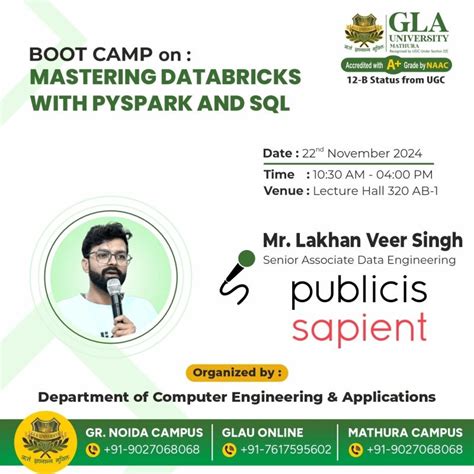 🎉 An Exciting Session On Databricks With Pyspark And Sql Toorendra Singh