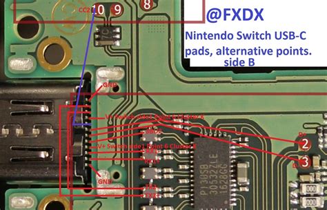 Nintendo Switch Repairing Damaged Or Lifted Pads On USB C Port Nintendo Switch TronicsFix