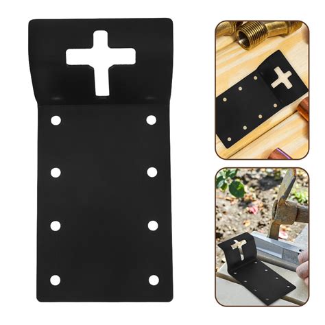 Goohochy 6pcs T Post Angle Brace For Fence Mailbox Birdhouse Mailbox