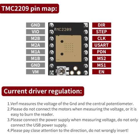 Tmc2209 V2 0 Super Silent Stepper Motor Driver 2a With Heat Sink Makers Electronics