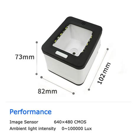 L L Barcode Scanner USB Versatile Scanning QR Code Hands Free D D Wired Reader Supermarket