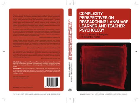 Pdf Complexity Perspectives On Researching Language Learner And