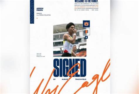 Azeem Pilih Universiti Auburn Kembangkan Karier Olahraga Astro Awani