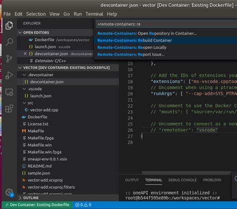 Developing A Visual Studio Code Project In A Docker Container