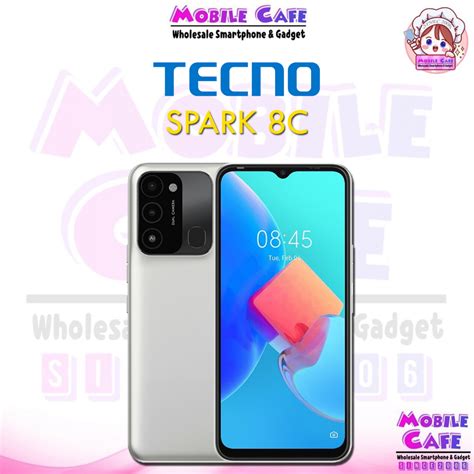 [new] Tecno Spark 8c จอแสดงผล Ips Lcd 24 Bit 16 ล้านสี Ram 4gb Rom 64 128gb Microsd สูงสุด