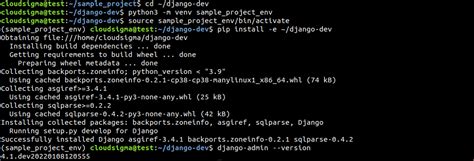 Installing The Django Web Framework On Ubuntu 2004 • Cloudsigma