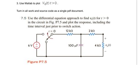 Solved Matlab How Do I Solve This Problem Using Matlab