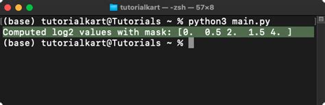 Numpy Log2 Base 2 Logarithm Of Elements In Array