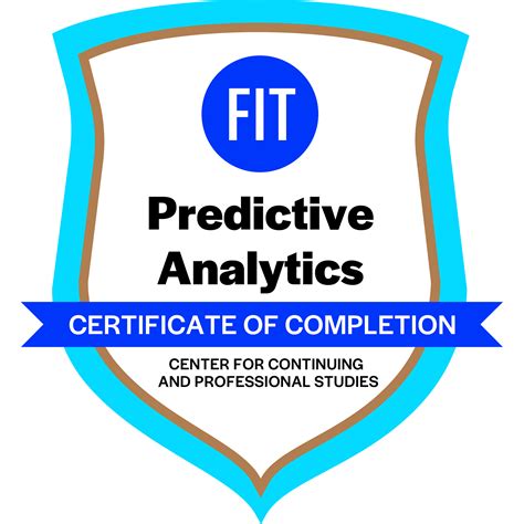 Predictive Analytics Certificate Credly