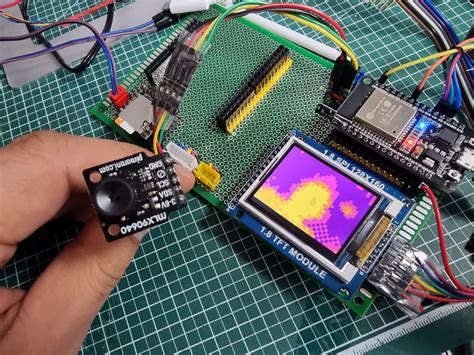 How To Annotate Thermal Sensor MLX90640 WebSplashers
