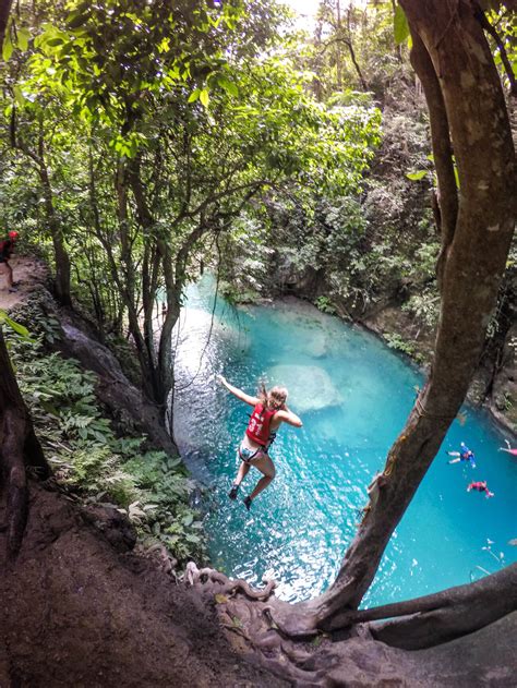 Badian Canyoneering In Cebu Philippines Ft Kawasan Falls