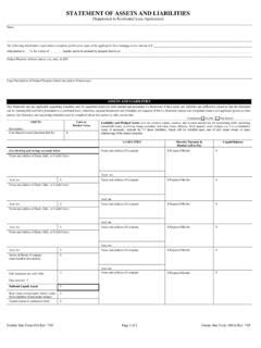 Statement Of Assets And Liabilities Fannie Mae Statement Of Assets